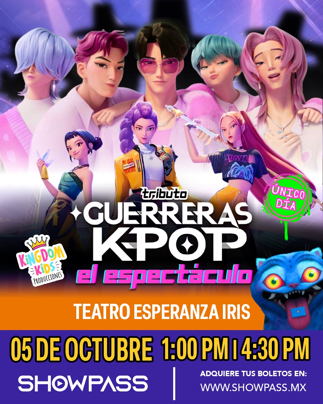 Boletos | K-Pop Guerreras - Tributo | Showpass